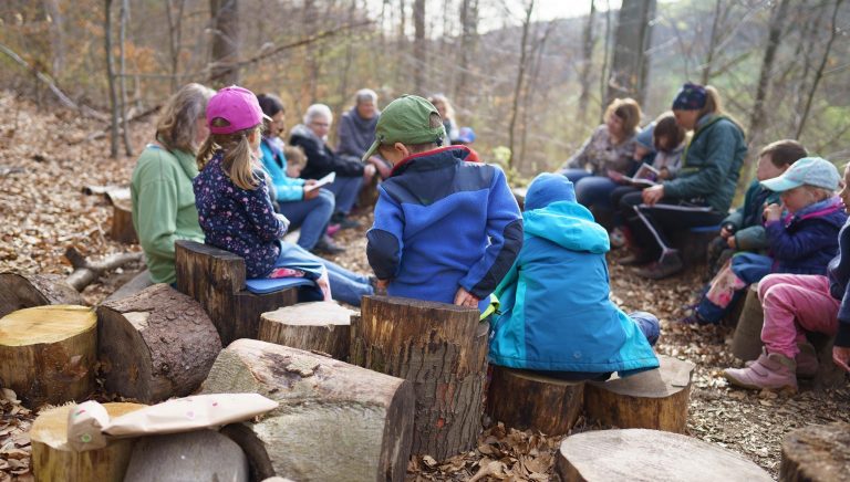 Presse-Besuch im Wald – Landesverband